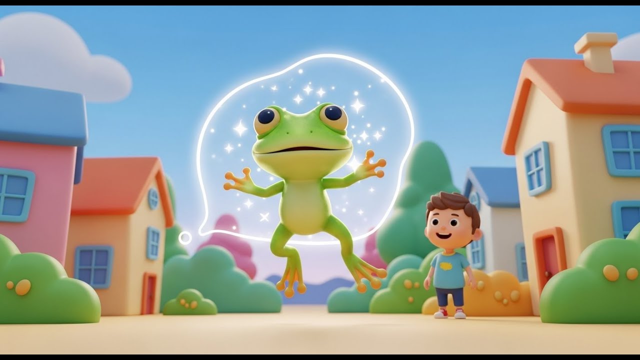 The Frog Who Learned to Hop | Best Nursery Rhymes and Kids Songs ...