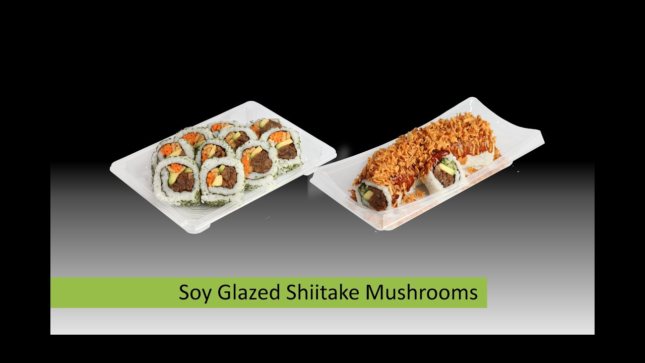 Soy Glazed Shitake Mushrooms - YouTube