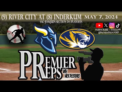 RIVER CITY AT INDERKUM BASEBALL | MAY 7, 2024 - YouTube