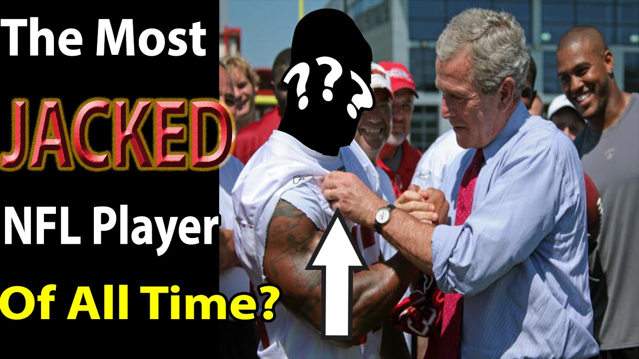 Top 10 Most JACKED NFL Players Of All Time - NFL Week 1 Special! - YouTube