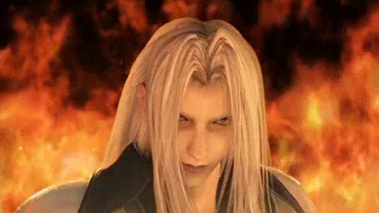 FF Crisis Core Sephiroth in Nibelheim - YouTube
