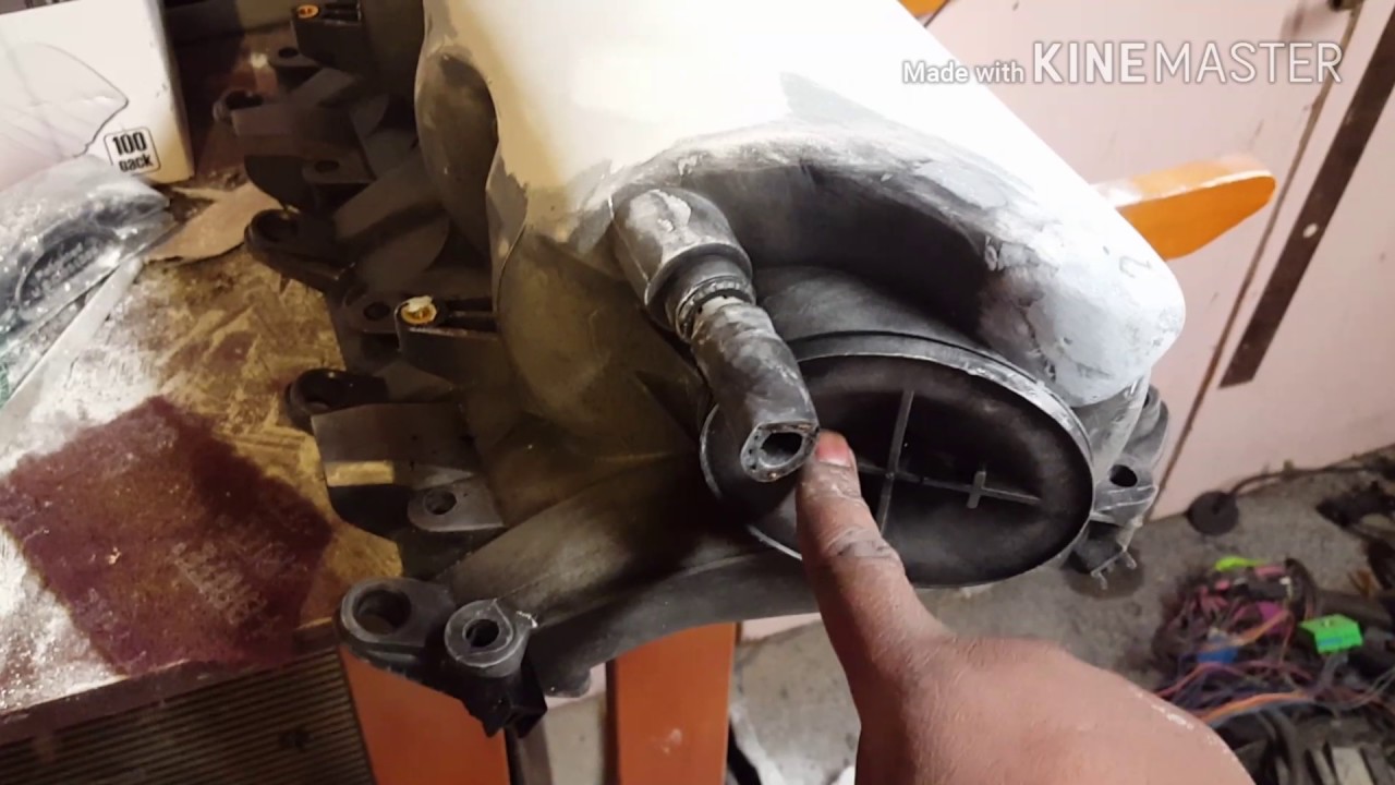 Shaved 5.3 intake pt. 2 - YouTube