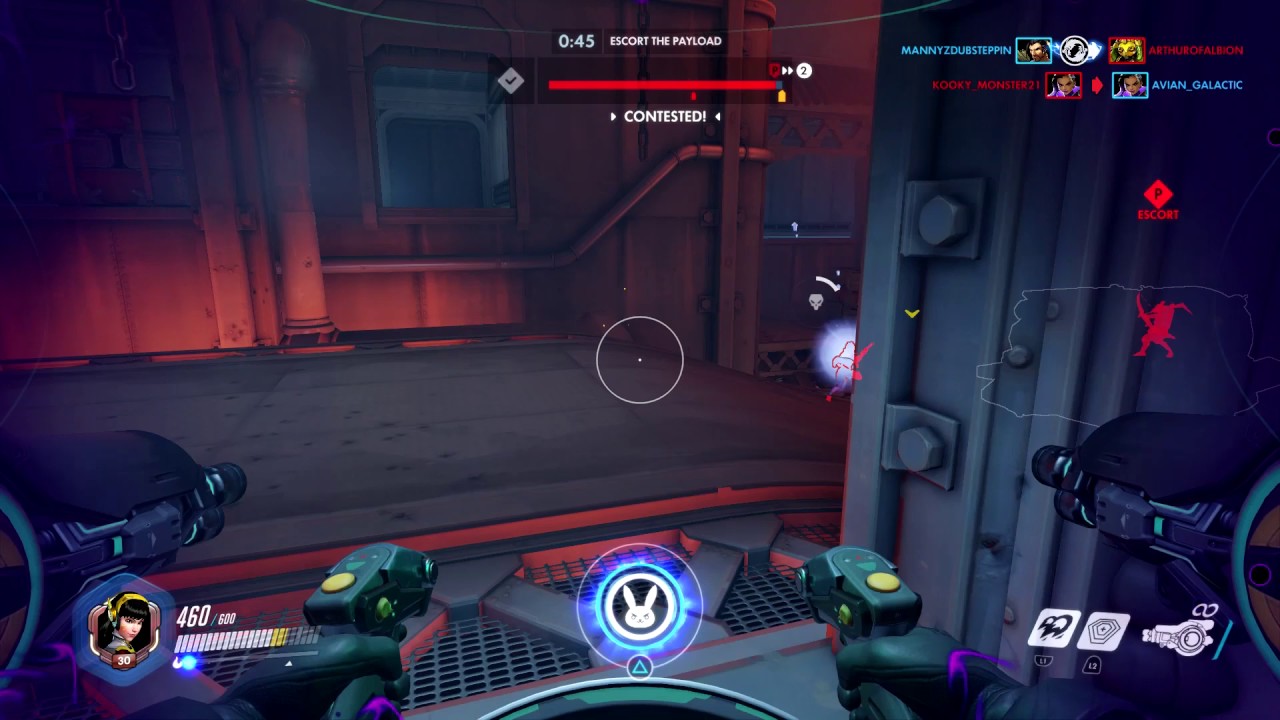 Overwatch DVa self destruct mech to win game at end 2 OW HD 1080p PS4 ...