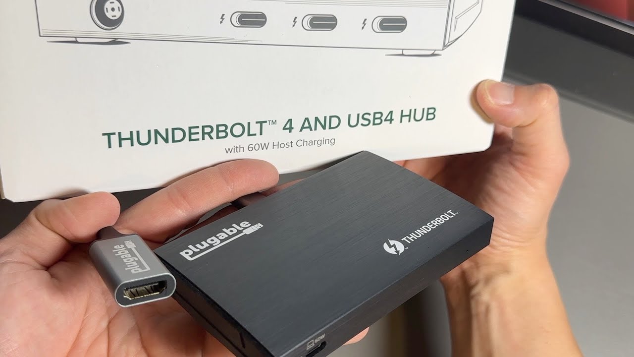 WORTH IT? Plugable TBT4-HUB3C with BONUS: USB-C to 4K HDMI Adapter ...