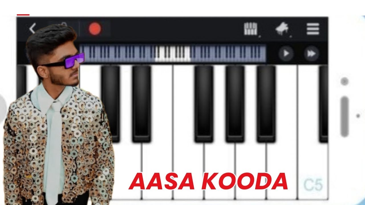 Aasa Kooda Song | Easy Piano Tutorial | Sai Abhyankkar - YouTube