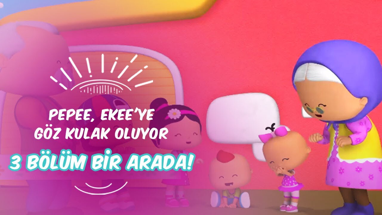 Pepee, Ekee'ye Göz Kulak Oluyor 👶🧑 | Leliko ve Pisi İle 3 Bölüm Bir ...