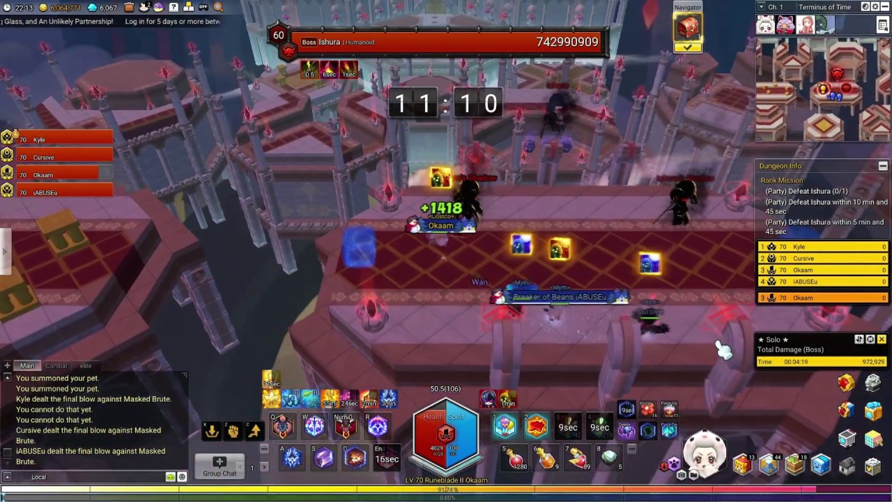 MS2 Terminus of Time 3M Falling Strategy - YouTube