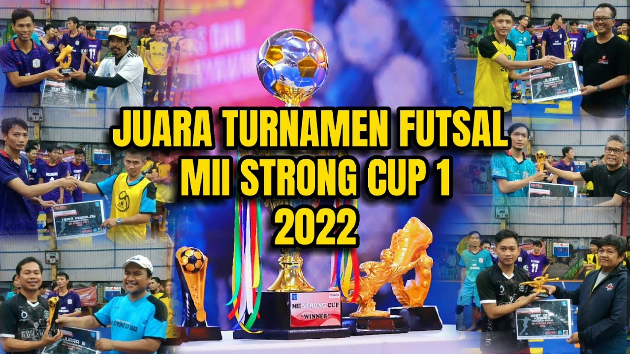 MOMENT PENYERAHAN HADIAH UNTUK PARA JUARA FUTSAL | #futsal #turnamen # ...
