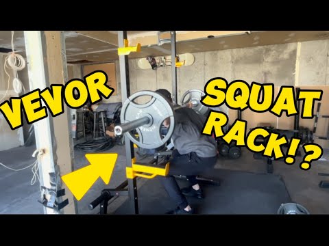 Build Strength at Home: VEVOR Squat Stand Power Rack Review! 💪🏋️‍♂️ ...
