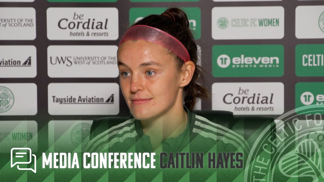 Full Celtic FC Women Media Conference: Caitlin Hayes (25/11/22) - YouTube