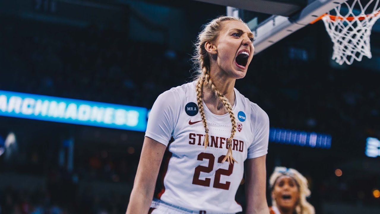 Cameron Brink Is An Elite Shot Blocker Stanford Highlights 2223 0048