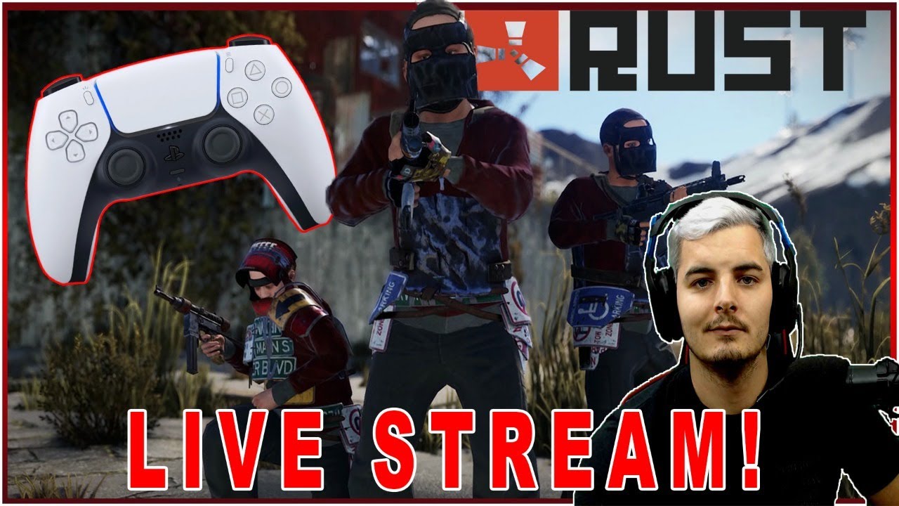 🔴Rust Console Edition on Playstation 5 — Fresh start live Steam! - YouTube