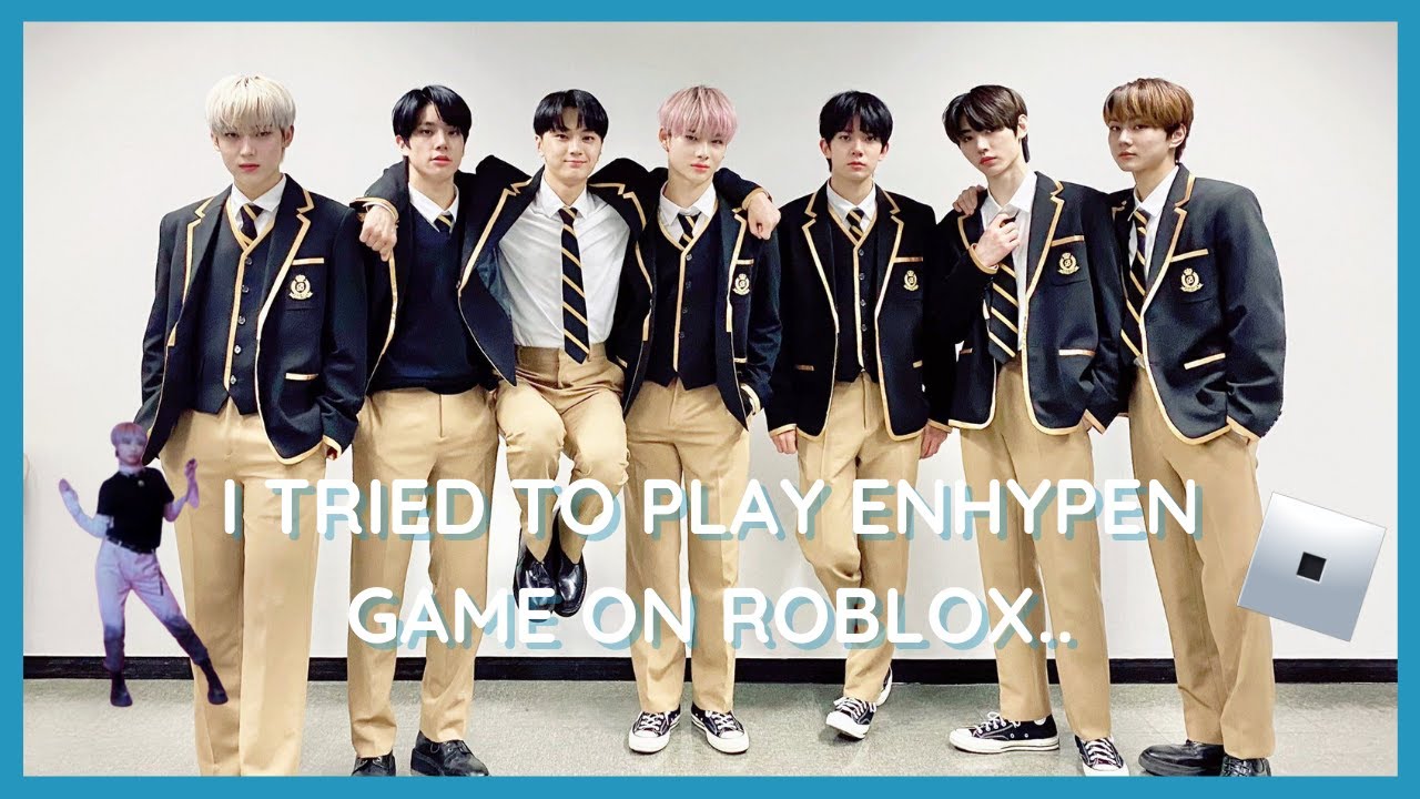 I tried to play enhypen game on roblox - YouTube