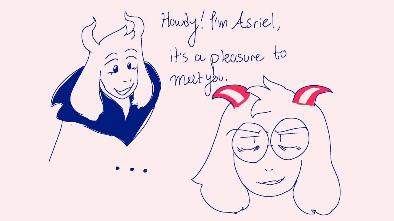 Ralsei Becomes Jealous of Asriel | Deltarune Comic Dub - YouTube