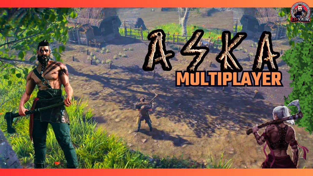Ep 3 | ASKA | Viking Settlement Multiplayer Adventure Begins | Early ...