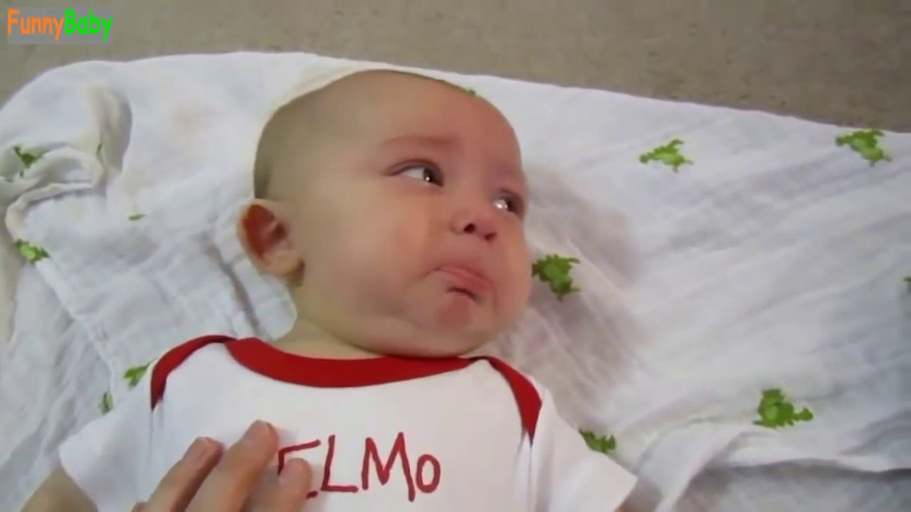 Funny baby crying compilation 2017-you can't stop laughing - YouTube