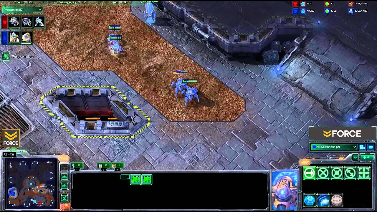 StarCraft 2 - [P] 2 Gate Robo Into 4 Gate Warp Prism Play - Strategy ...