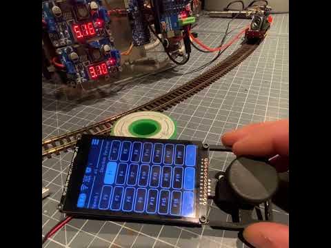 DCC-EX Command Station and DCC-EX-T3-WiFi throttle - YouTube
