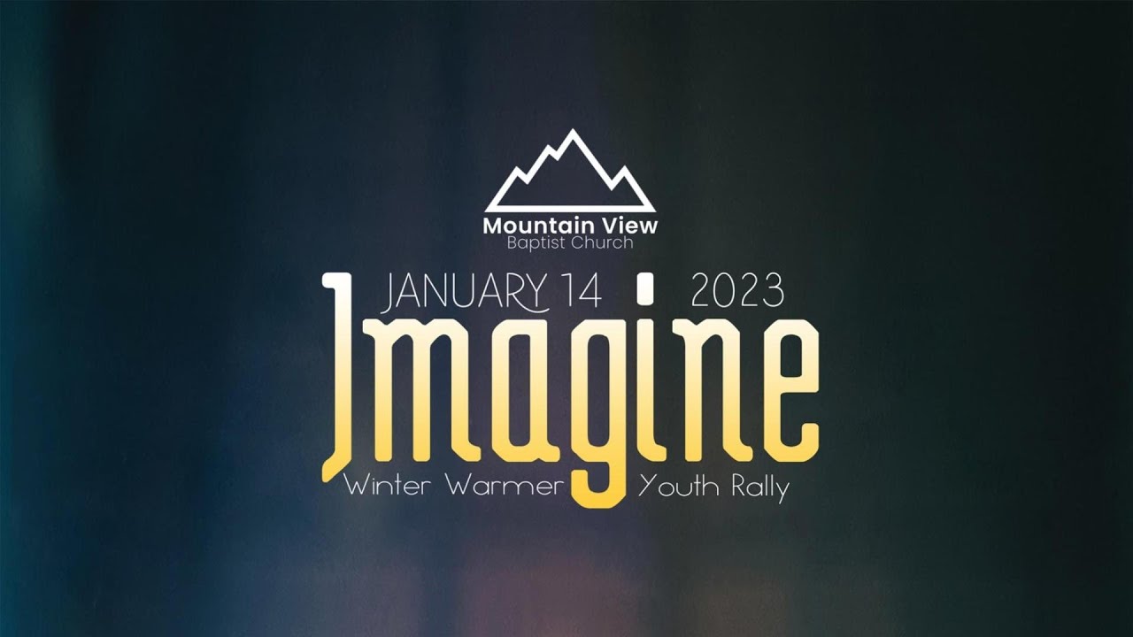 January 14th, 2023 - MVBC Winter Warmer - Pastor Adrian Burden - YouTube
