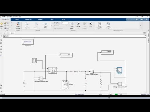 Design Buck converter In Matlab & Simulink/Buck Converter Simulation ...