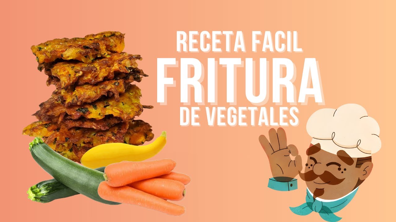 Rica y fácil receta de fritura de vegetales - YouTube