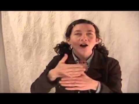 Transitive Verbs using Spatial Modulations in ASL - YouTube