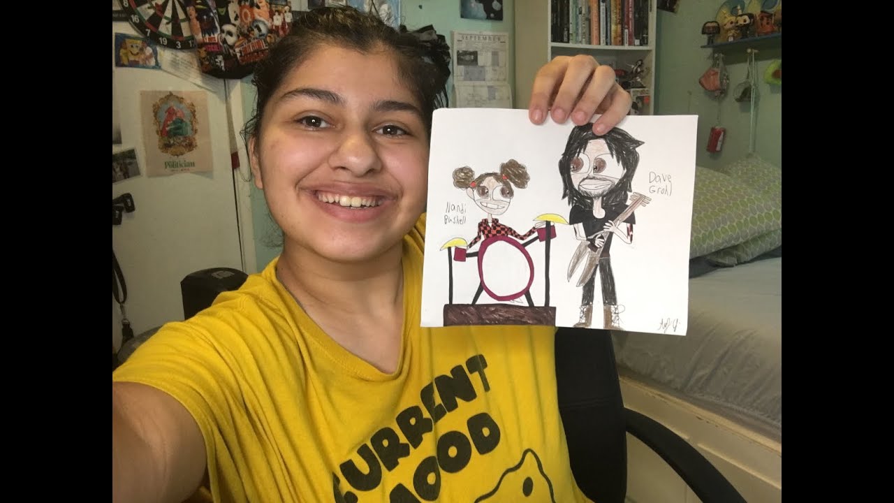 My drawing for Nandi Bushell! - YouTube