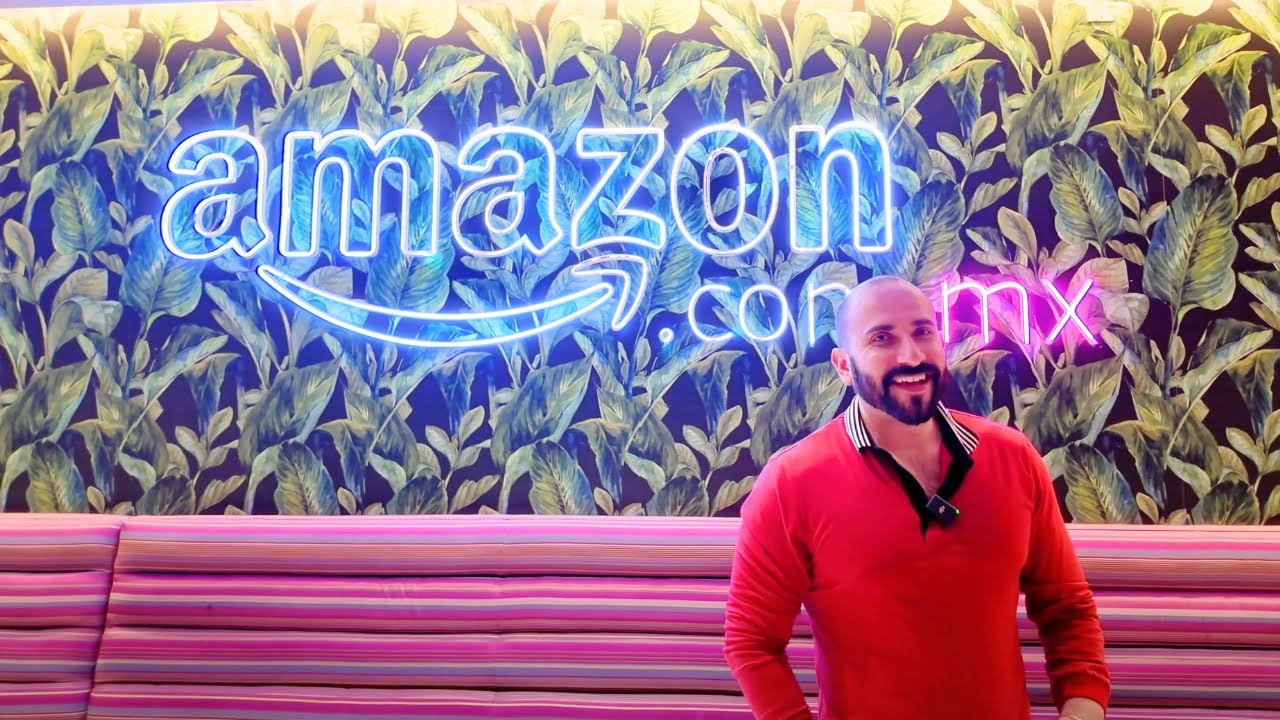 Esto me encontré en las oficinas de Amazon México! - YouTube
