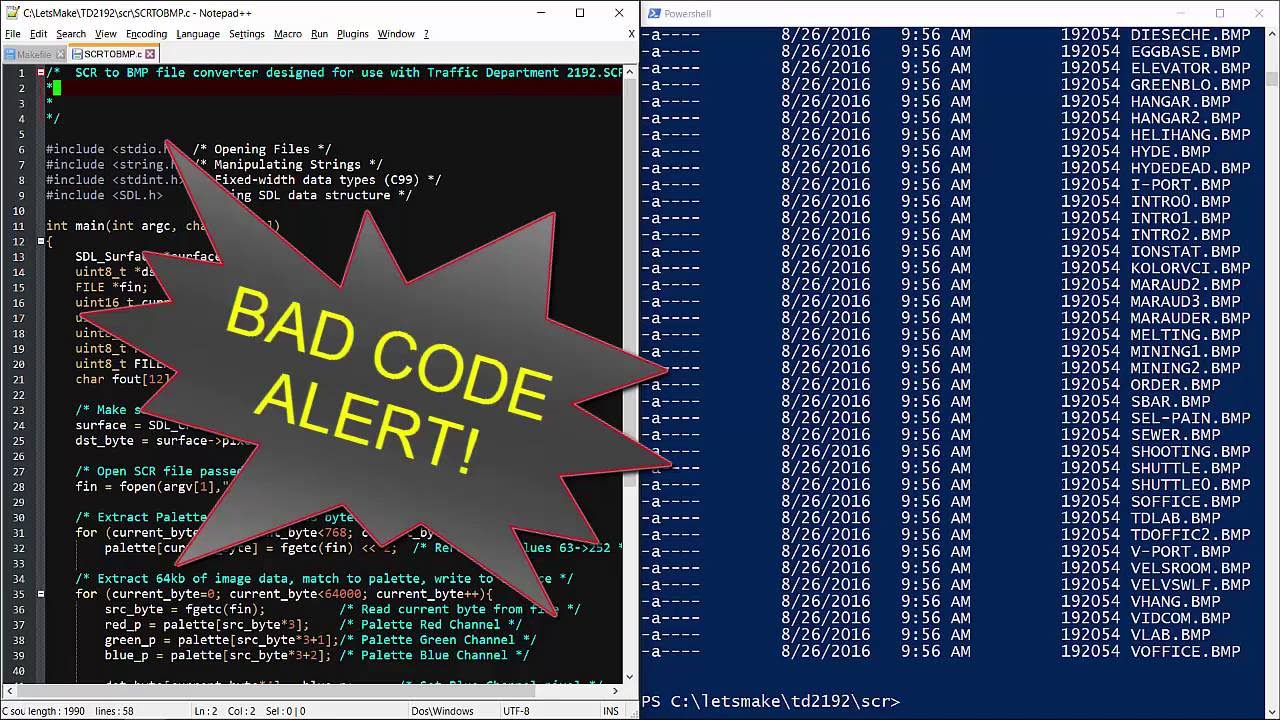 Make scr files - coachlopa