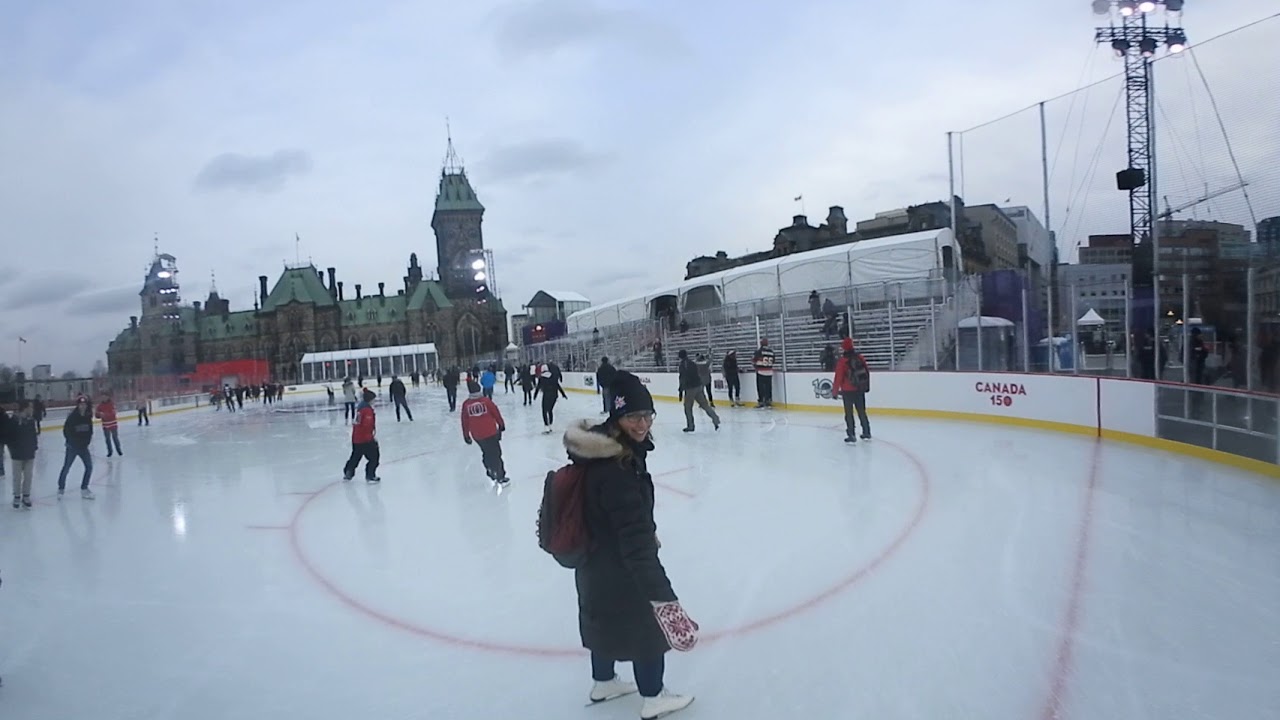 Skating rink opens on Parliament Hill to celebrate Canada 150 | 360 ...