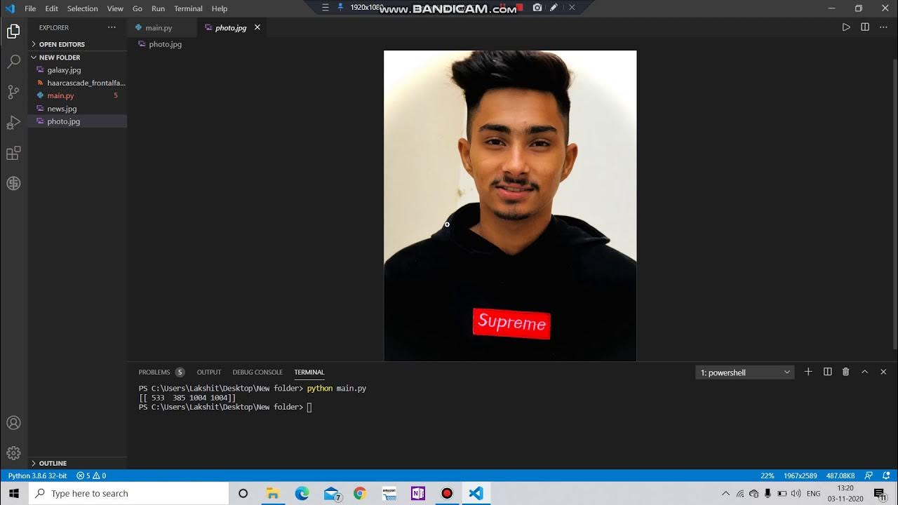 Face Detection Using Python Cv2 Part 2 | Python To Ai Ml And Data 