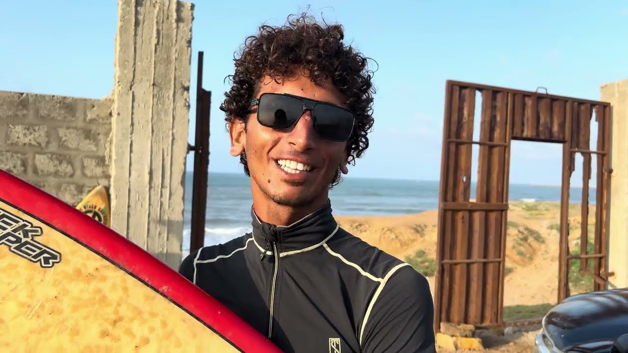 First Pakistani Surfing Boy - YouTube