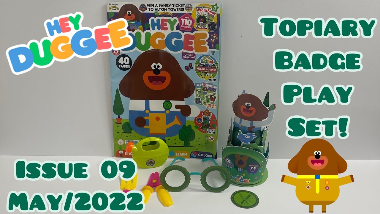 Hey Duggee magazine issue 09, May/2022 🌳 🌲 - YouTube