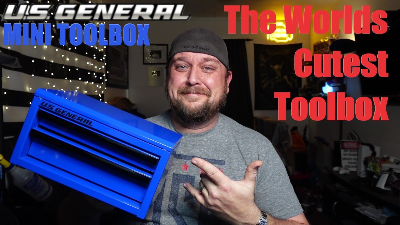 U.S. General Mini Toolbox From Harbor Freight - YouTube