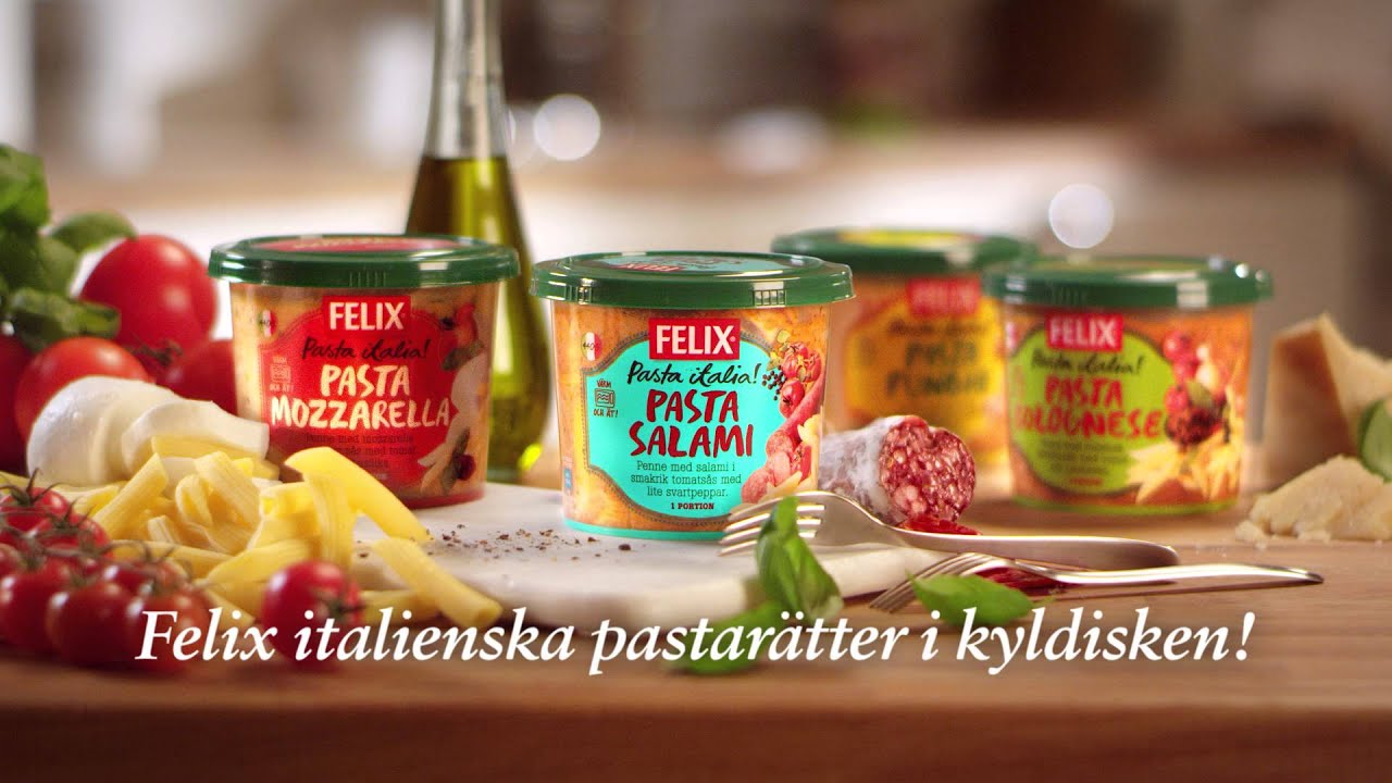 Felix Fler Goda stunder -- Pasta Italia - YouTube