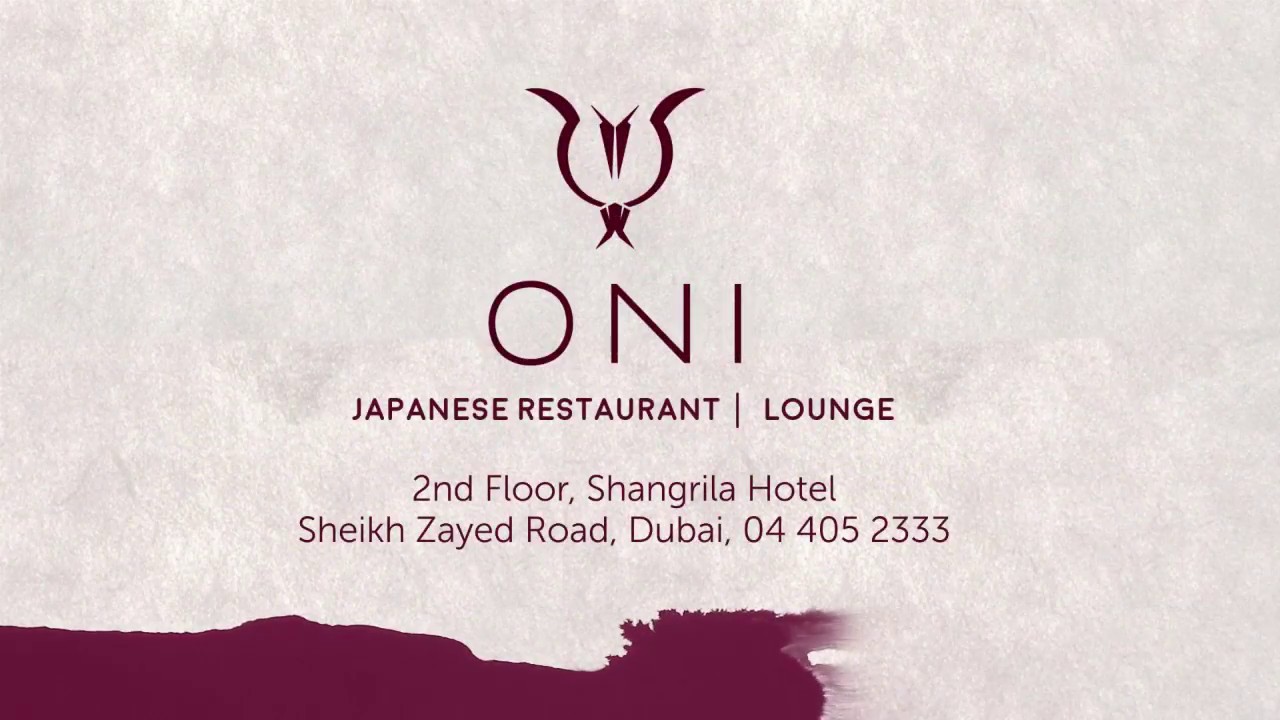 ONI Japanese Restaurant Pre launch Social media video snap #1 - YouTube