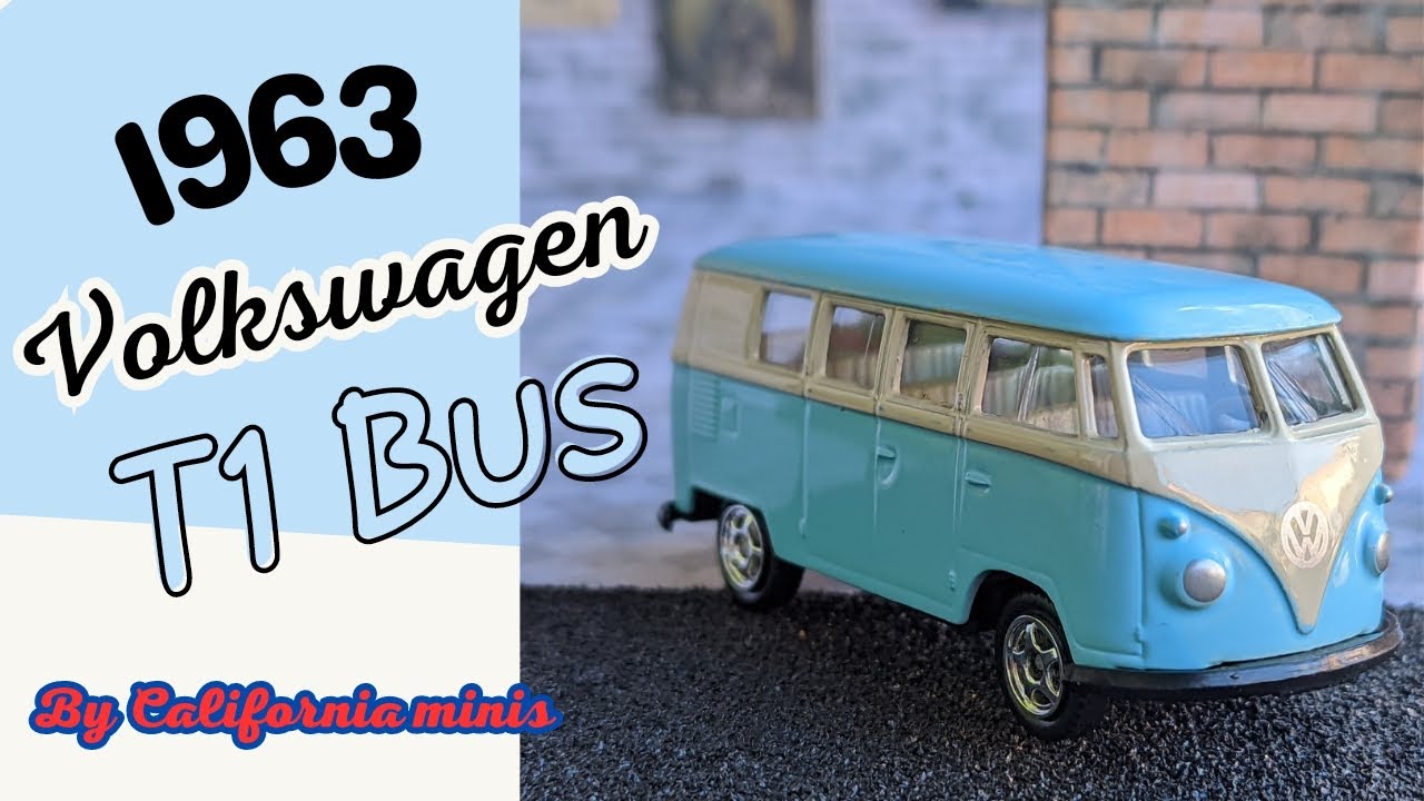 1963 Volkswagen T1 Bus by California Minis (2022) - YouTube