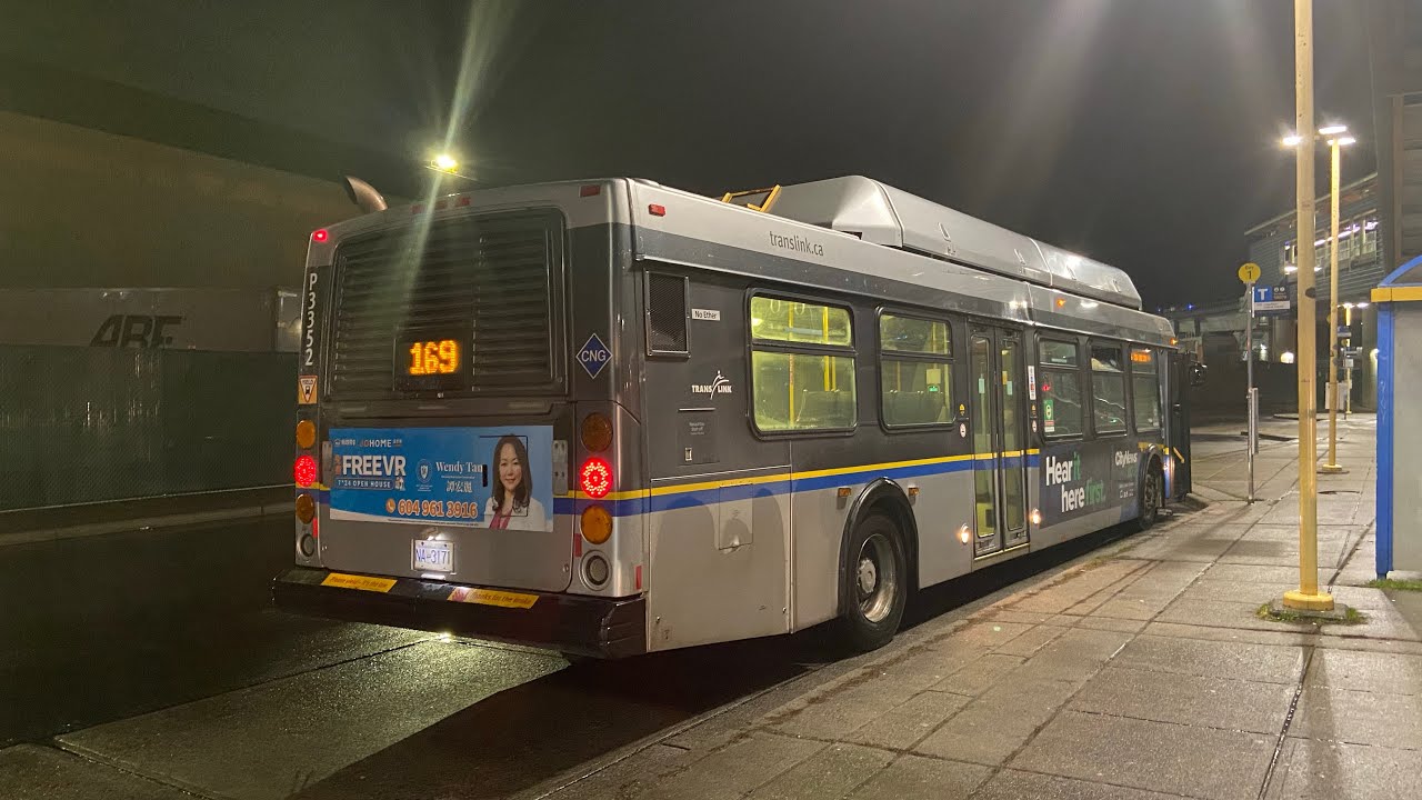 Port Coquitlam Translink 2006 New Flyer C40LFR P3352 on 169 Braid ...