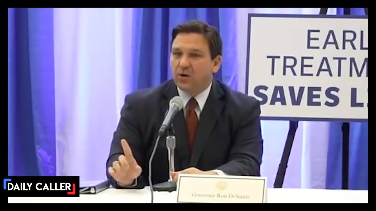 'Lying Through Her Teeth': Gov. Ron DeSantis Calls Out Jen Psaki - YouTube