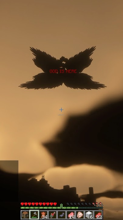 The GOD Mod In Minecraft Is Scary.. - YouTube