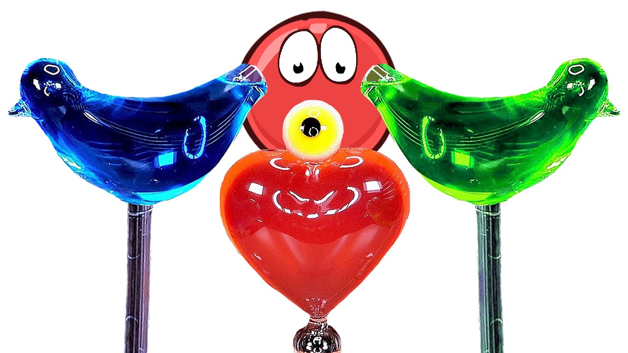 ASMR WATER DRINK CHALLENGE EATING with RED BALL 4 MUKBANG ANIMATION # ...