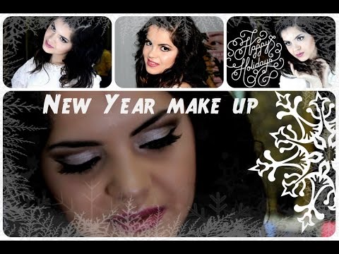 New year make up  Easy1.Yeni il ve ziyafet makiyaji chox asan.