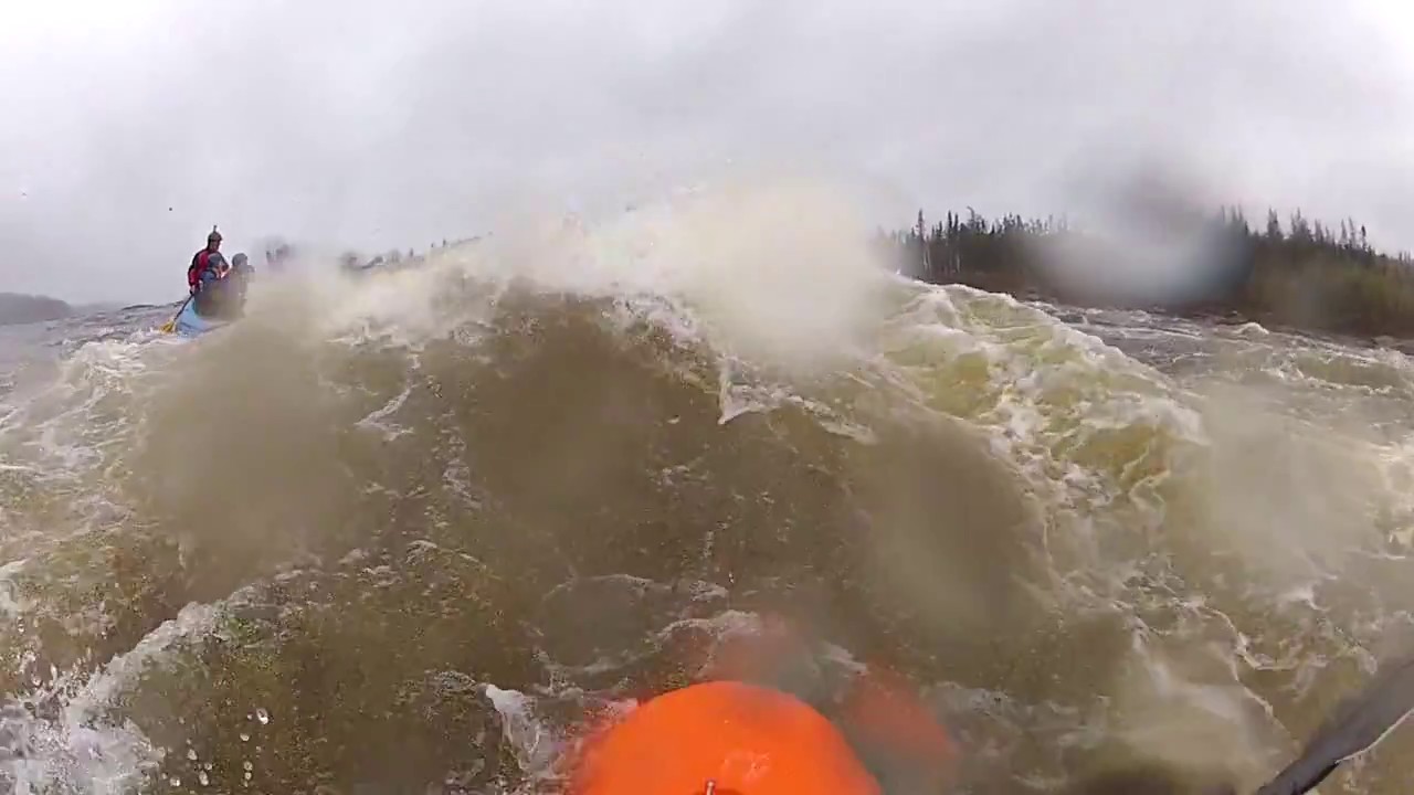 Rafting Newfoundland: Badger Chute High water- May 2012 - YouTube