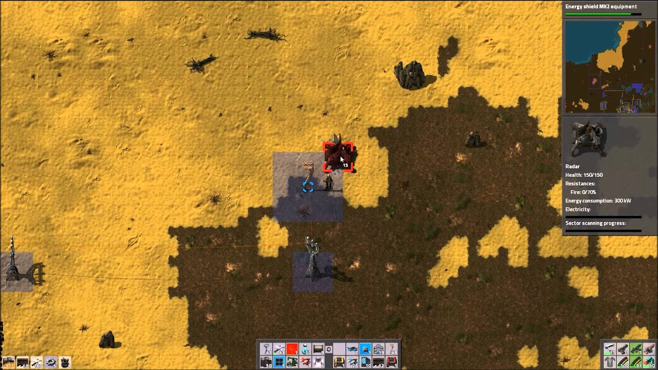 Factorio #035 - Placing some Radars - YouTube