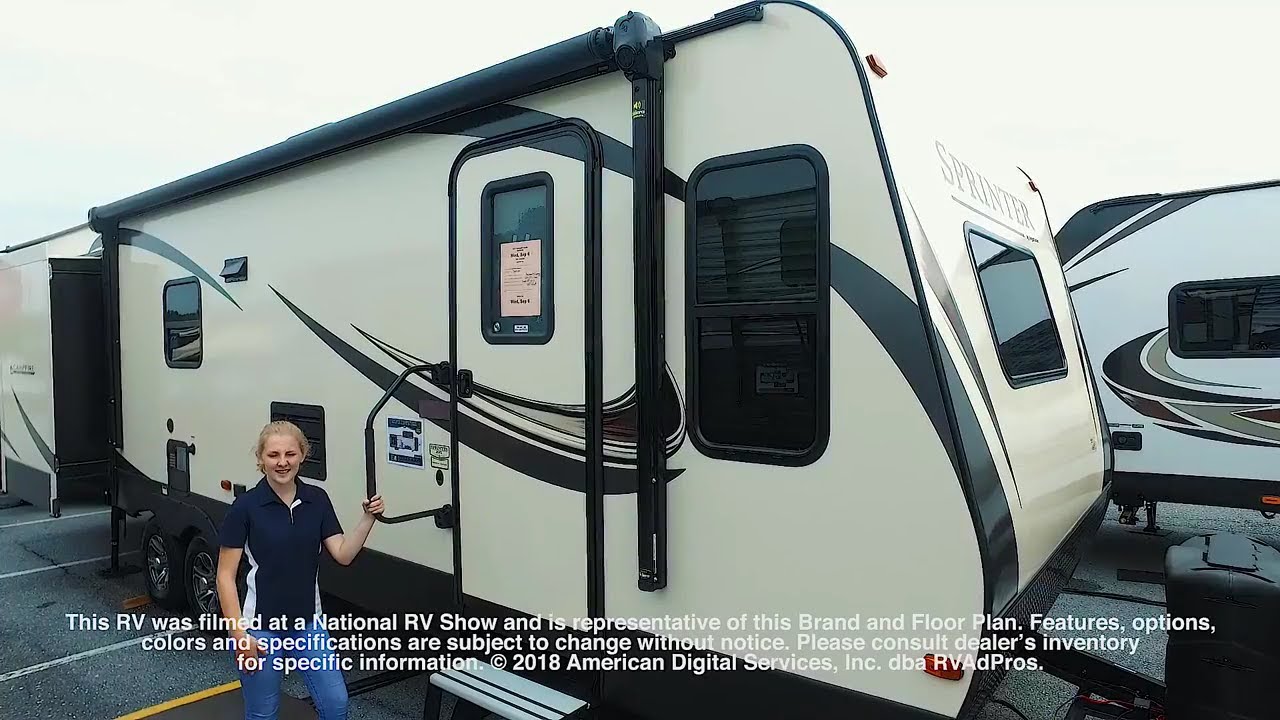 Keystone-Sprinter Campfire Edition-30FL - YouTube