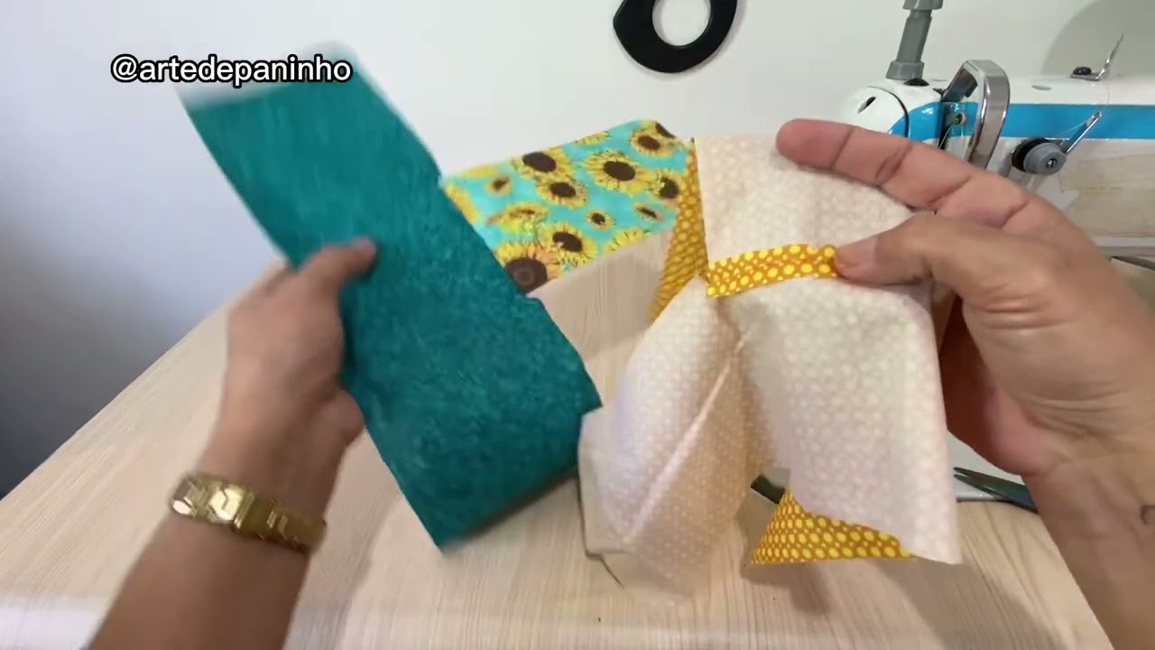 AULA GRÁTIS REAPROVEITANDO RETALHOS 💎 - YouTube