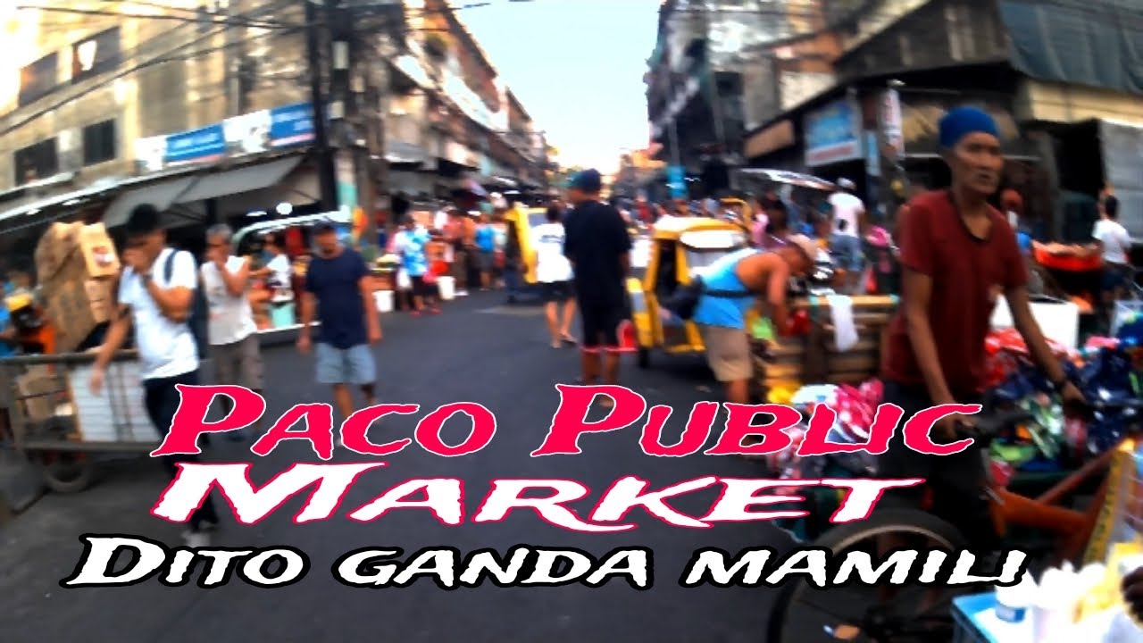 Umagang ganap sa Paco Public Market. || Litong Macadamia Vlog - YouTube
