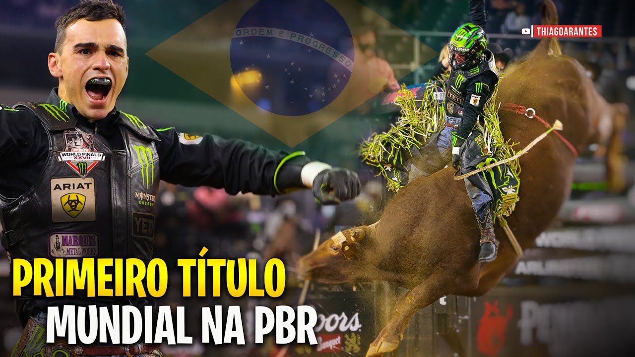 JOSÉ VITOR LEME é o CAMPEÃO MUNDIAL da PBR - YouTube