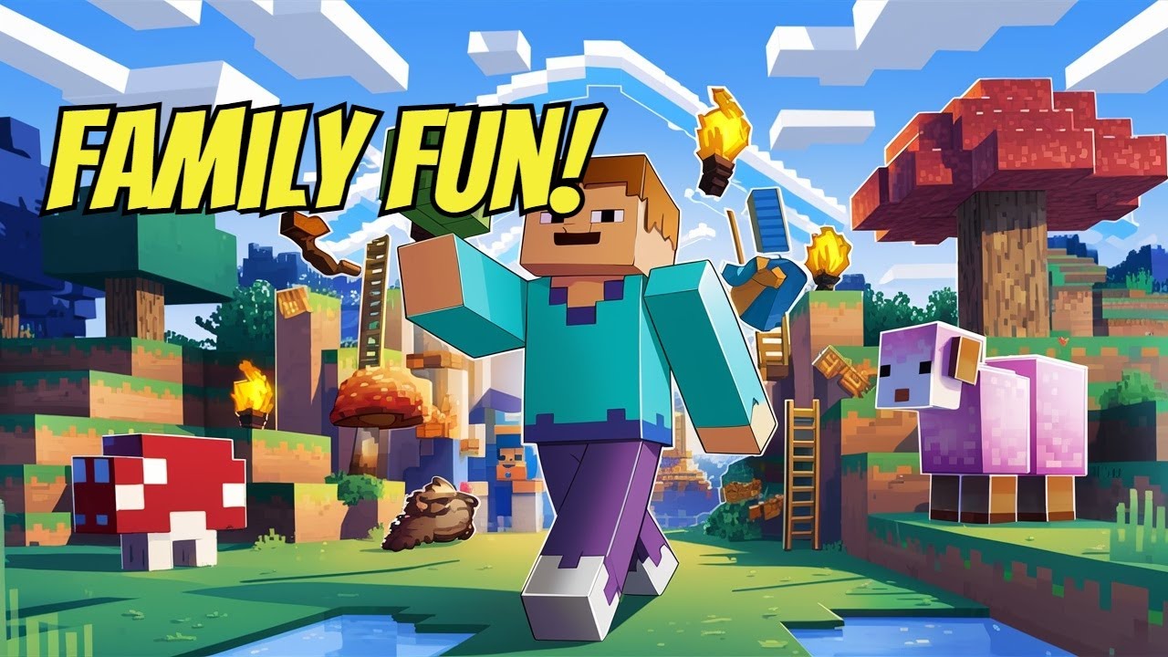 MINECRAFT Fun with Family and Friends! - YouTube