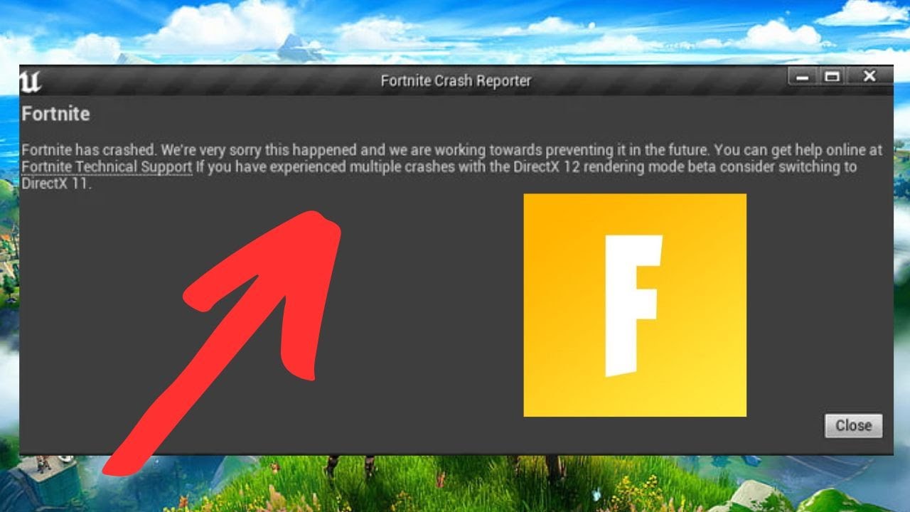 How to fix fortnite crash and technical issues - YouTube